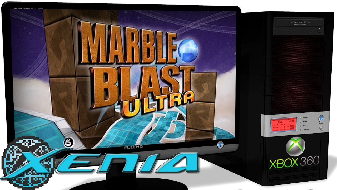 XENIA (XBLA) Xbox 360 Emulator - Marble Blast Ultra (2006). Ingame ...