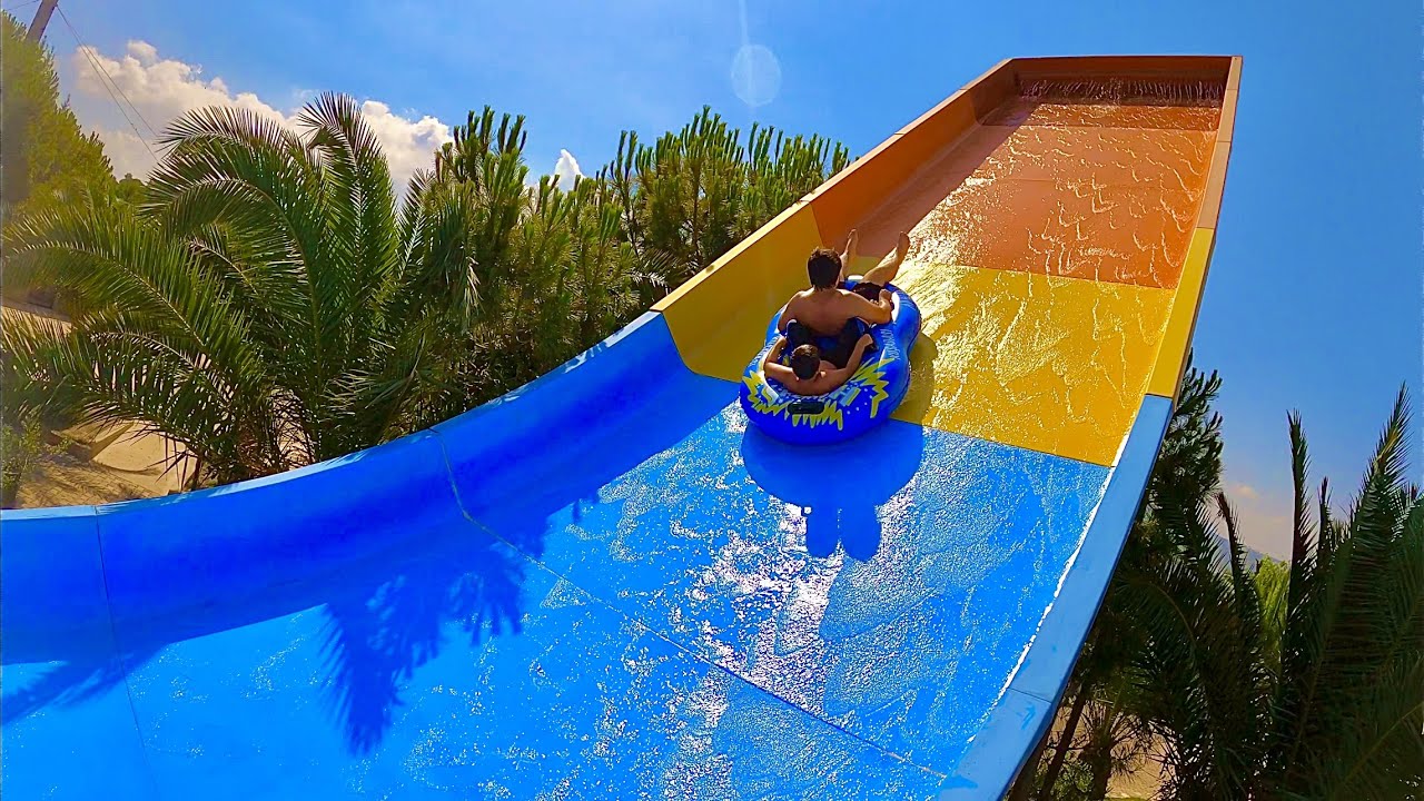 Adaland Aquapark - Pendulum Water Slide - YouTube