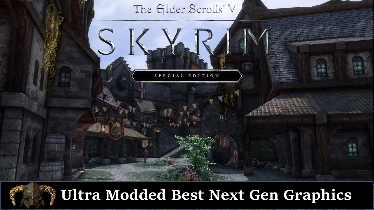 Skyrim SE Ultra Modded - Showcase, Gameplay and Mod List - YouTube