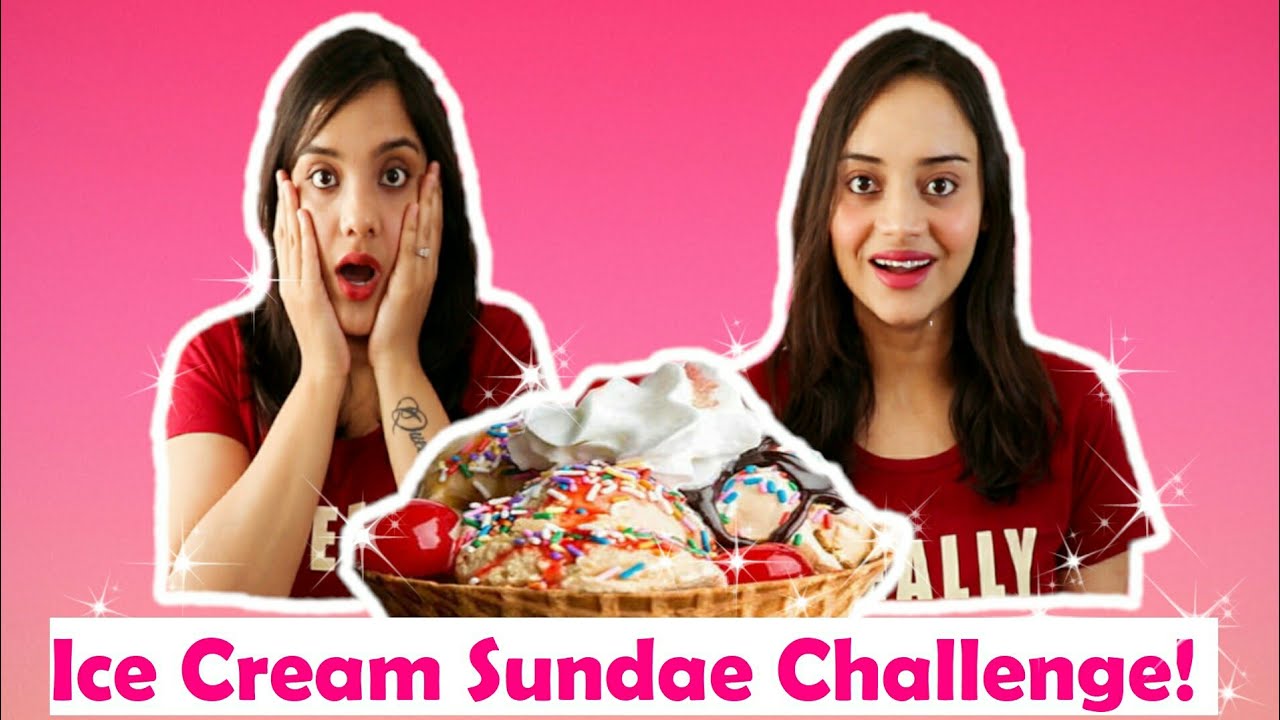 ICE CREAM SUNDAE CHALLENGE | With Twist | Life Shots - YouTube