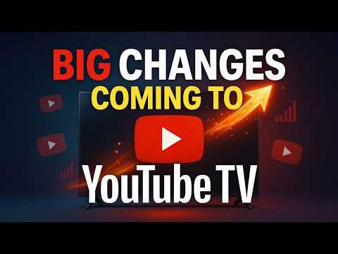 Große Änderungen bei YouTube TV