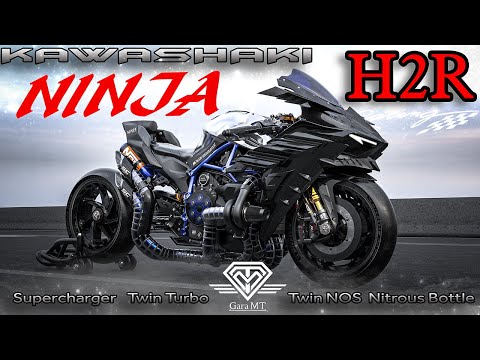 Kawasaki Ninja H2R | Twin Turbo + Supercharger + NOS Nitro Boost | Movie Film | 4K
