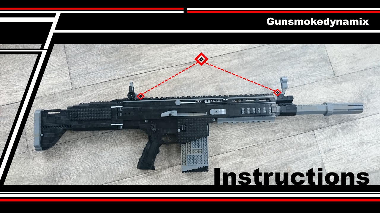 Lego Scar sights [FULL INSTRUCTIONS] - YouTube