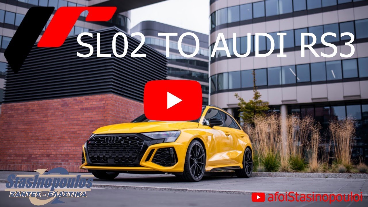 JAPAN RACING JRWHEELS SL02 ΣΕ AUDI RS3 - YouTube