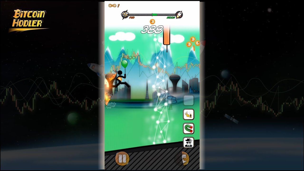 Bitcoin Hodler Footage #1 - A Hodler's Game on the Blockchain - JUST ...