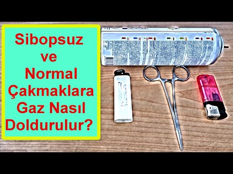 Çakmak Gazı Nasıl Doldurulur? Subaplı ve Subapsız Çakmaklar