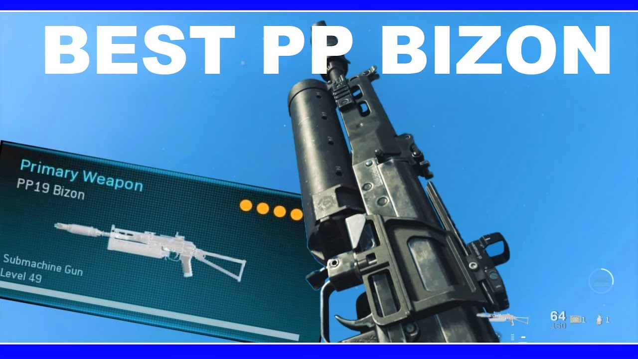 The Best PP Bizon Class Setup For Warzone Season 6 - YouTube