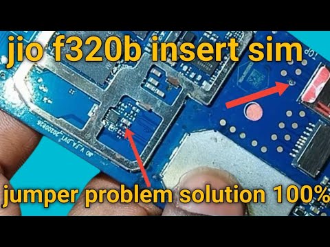 jio f320b sim card not working problem|| jio f320b insert sim jumper ...