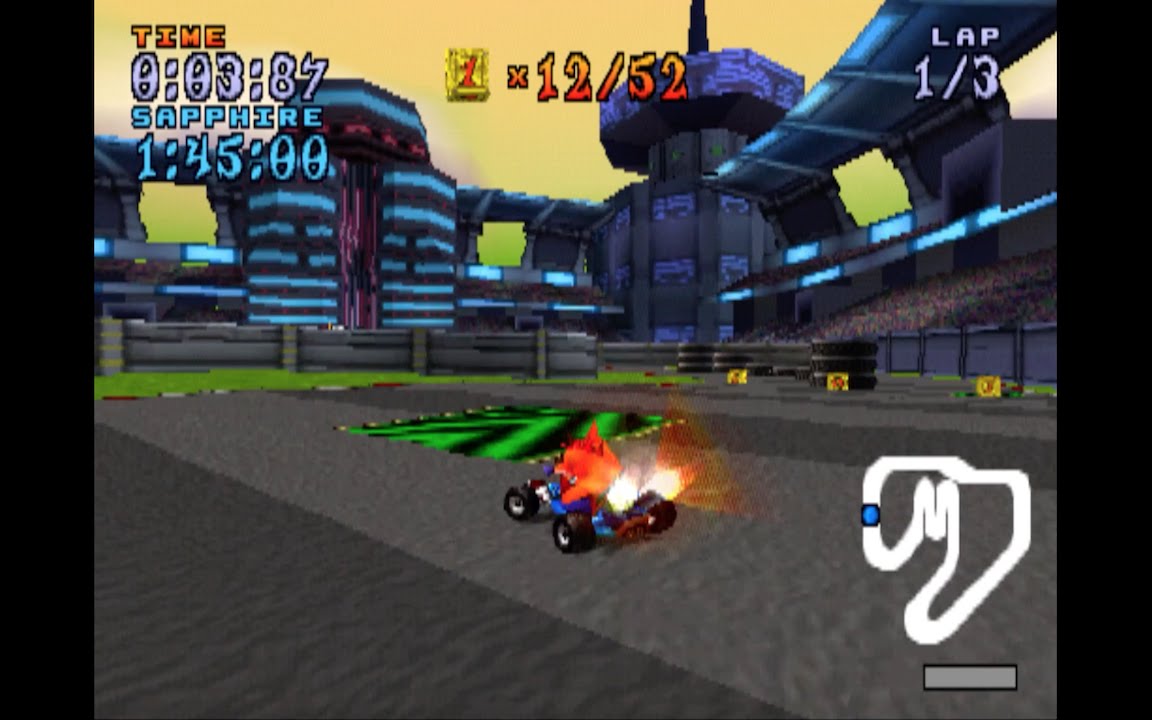 Crash Team Racing: Turbo Track (Relic Race) [1080 HD] - YouTube