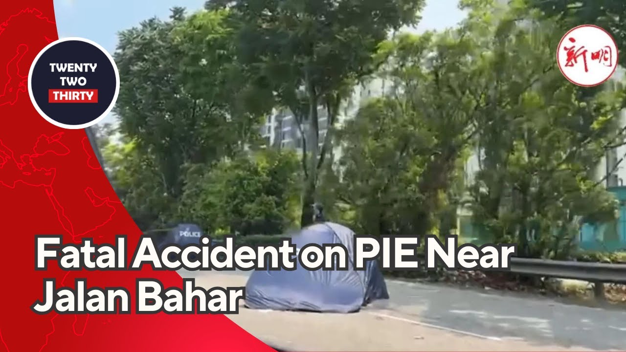 Father and Son Victims in Eastbound PIE Accident Near Jalan Bahar - YouTube