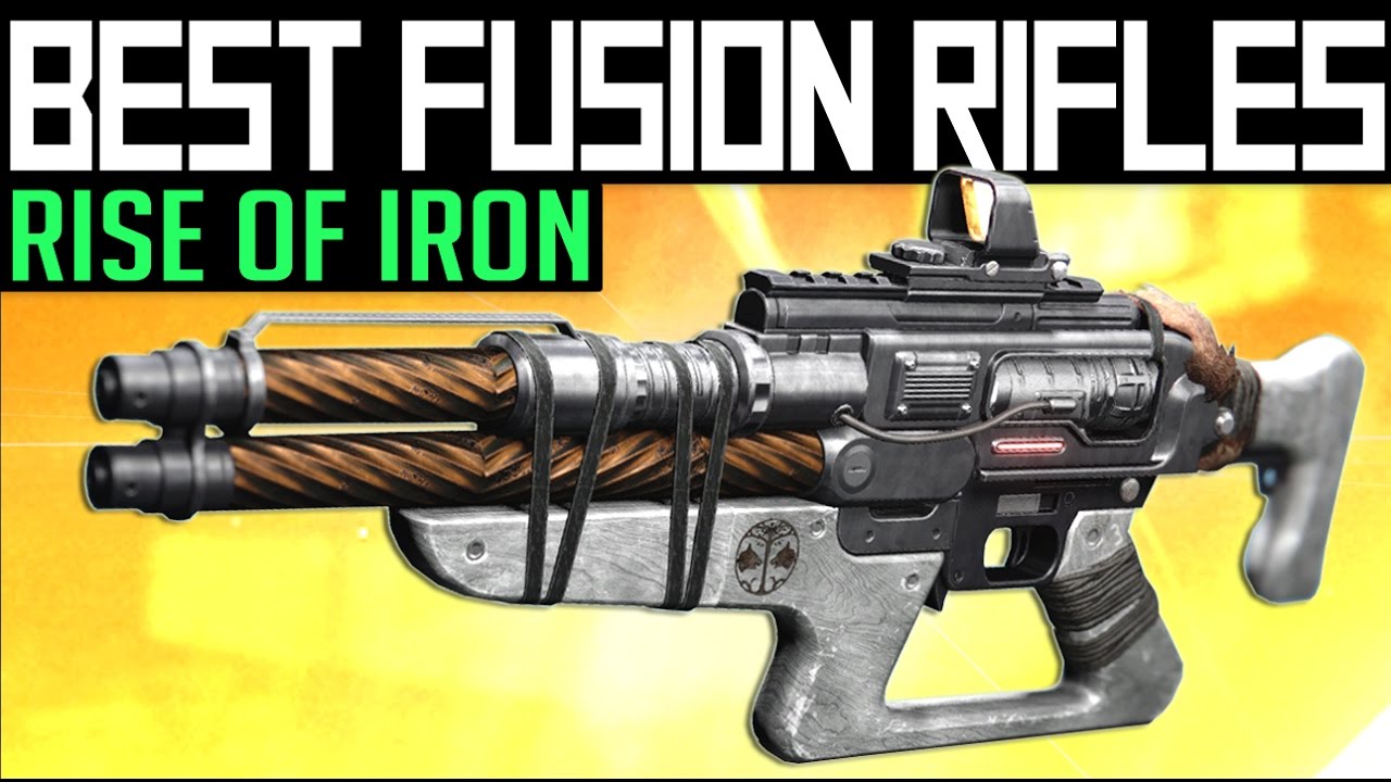 Destiny | Best Fusion Rifles for PvP in Year 3 (Rise of Iron) - YouTube