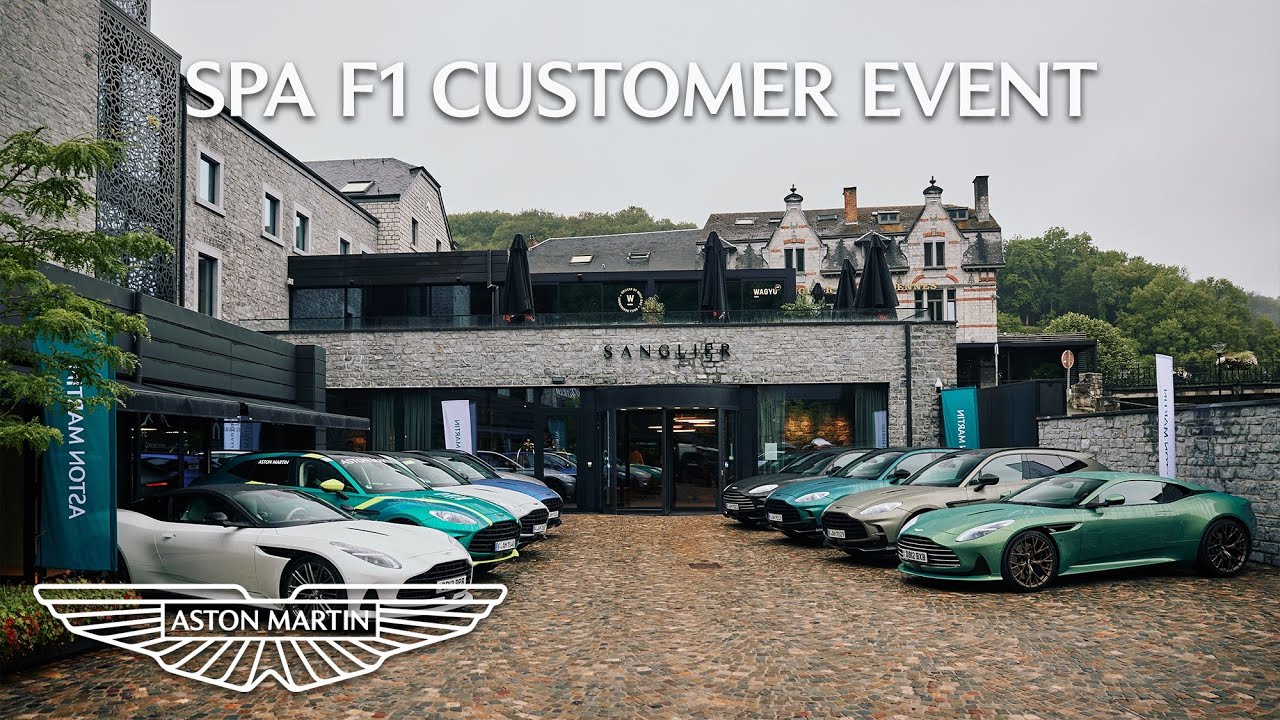 An exclusive Aston Martin F1 Spa day | Circuit of Spa-Francorchamps ...