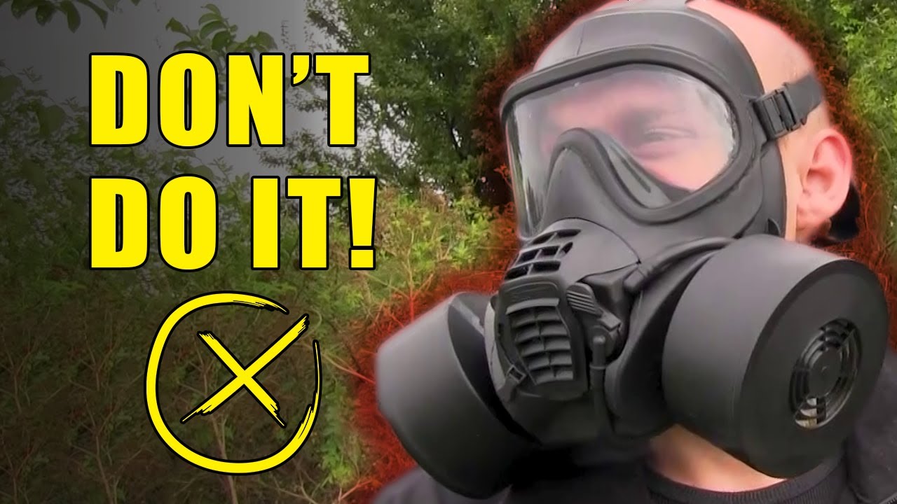 Avoid these common mistakes when using gas masks! - YouTube
