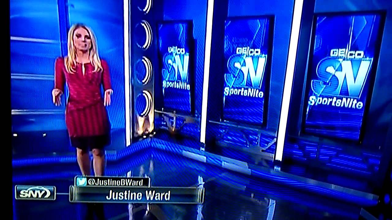 SNY Sportsnite with Justine Ward(2) - YouTube