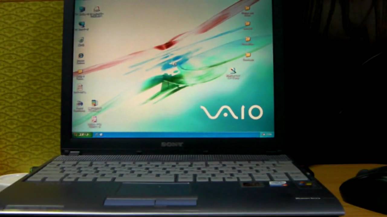 SONY VAIO V505/B改SSD搭載。起動Time - YouTube