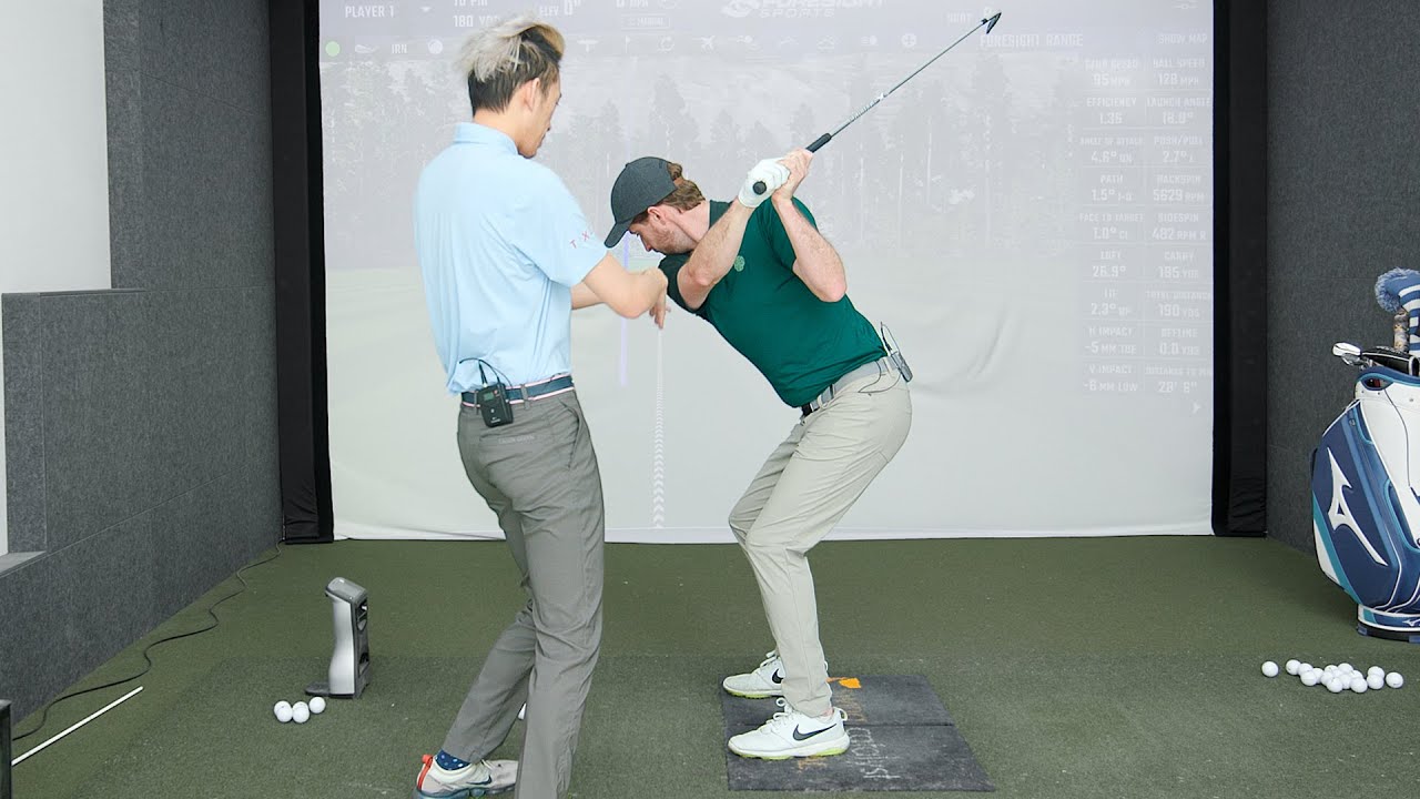 How to Stop Pulling Arms Down & Start Downswing with Lower Body | with ...