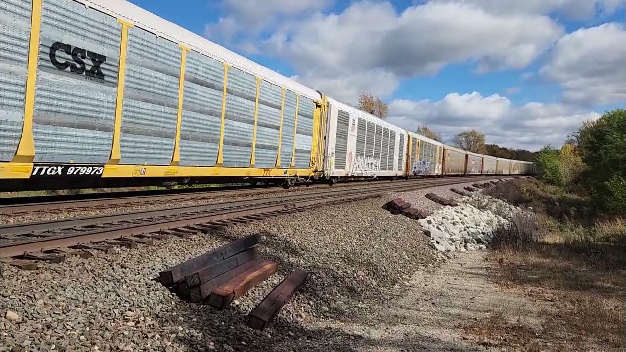 CP 8766 Leads CP 231 At Otis Indiana - YouTube