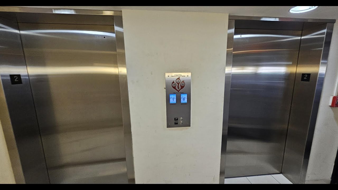Modded Westinghouse Traction Elevators @ Ocean Point Condo in Miami ...