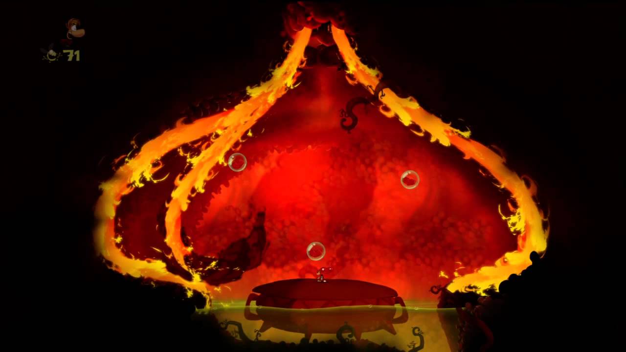 Rayman Origins Playthrough Part 43 | My Heartburn's For You - YouTube