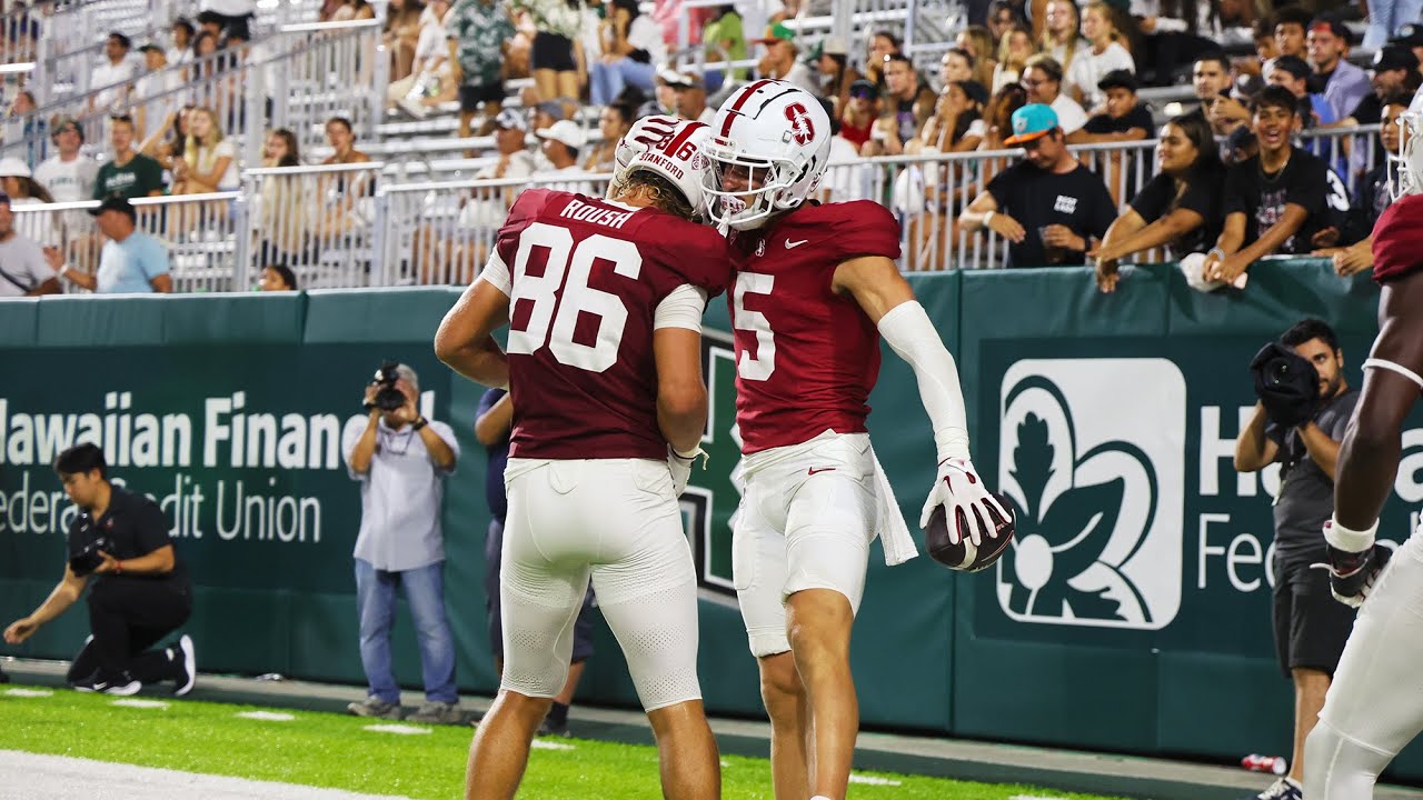 Stanford Football: Hawaii Recap - YouTube