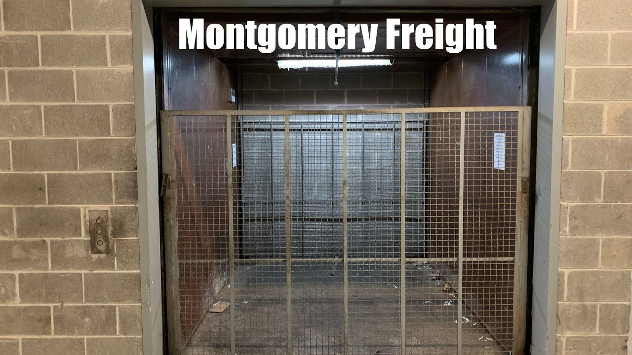 1985 Montgomery Freight Traction Elevator @ The Former St. Louis Centre ...