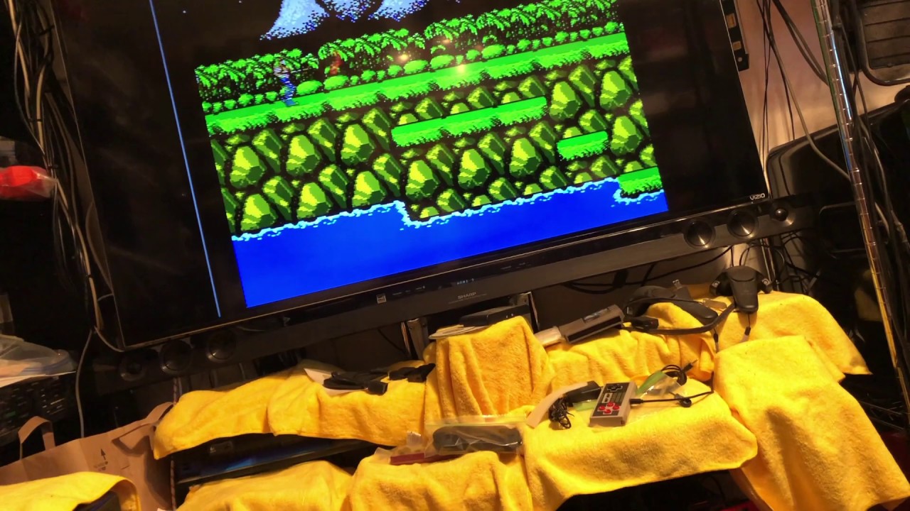 NES Repair PPU replaced - YouTube