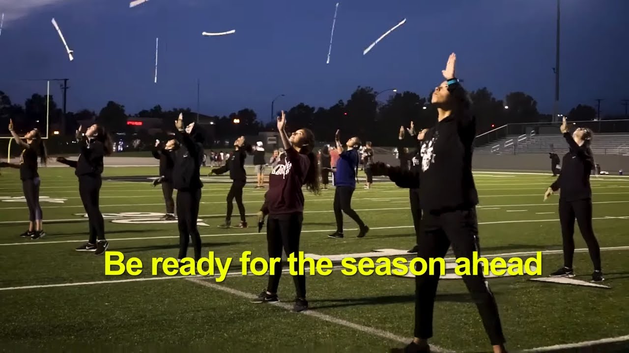 Color Guard Summer Camp Returns to Chino - YouTube