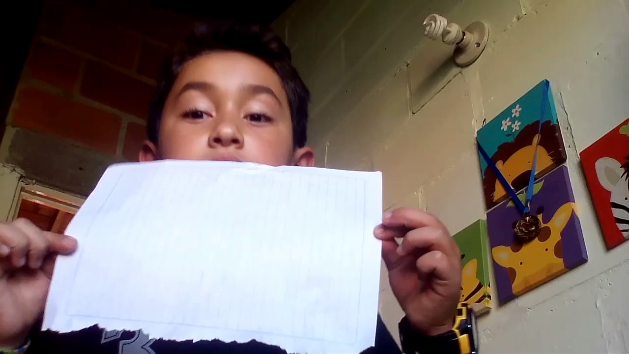 Como hacer una papeleta - YouTube