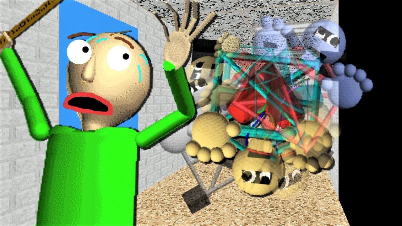 1ST PRIZE IS OUT OF CONTROL AND TURNS UPSIDE DOWN!! | Baldi’s Basics ...