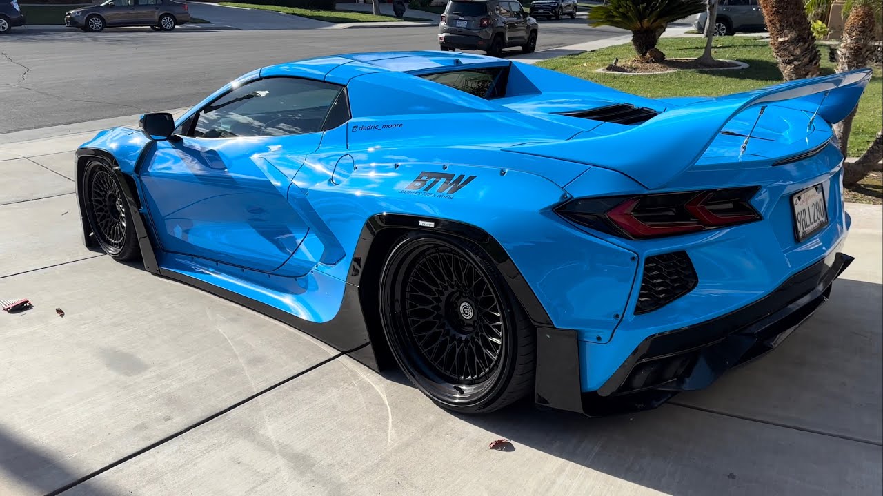 Removing My Areo Disc and Washing My C8 - YouTube