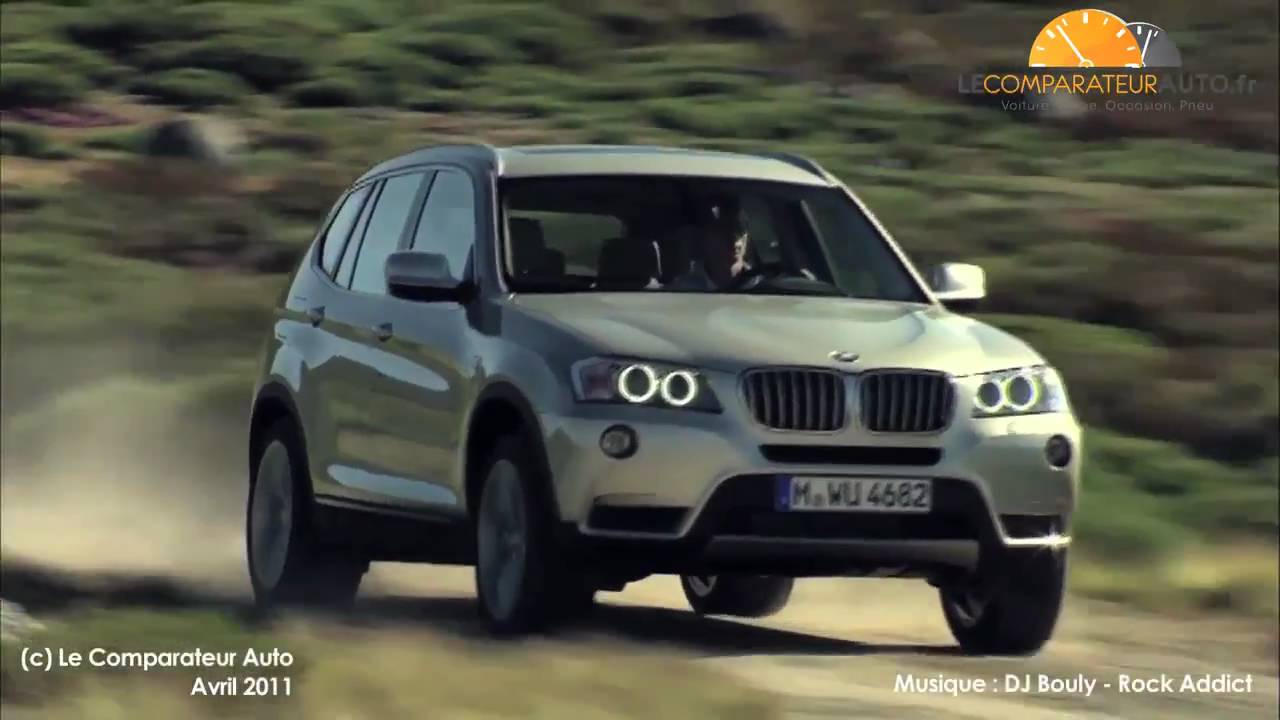 Essai BMW X3 : test du nouveau BMW X3 2011 en vidéo - YouTube
