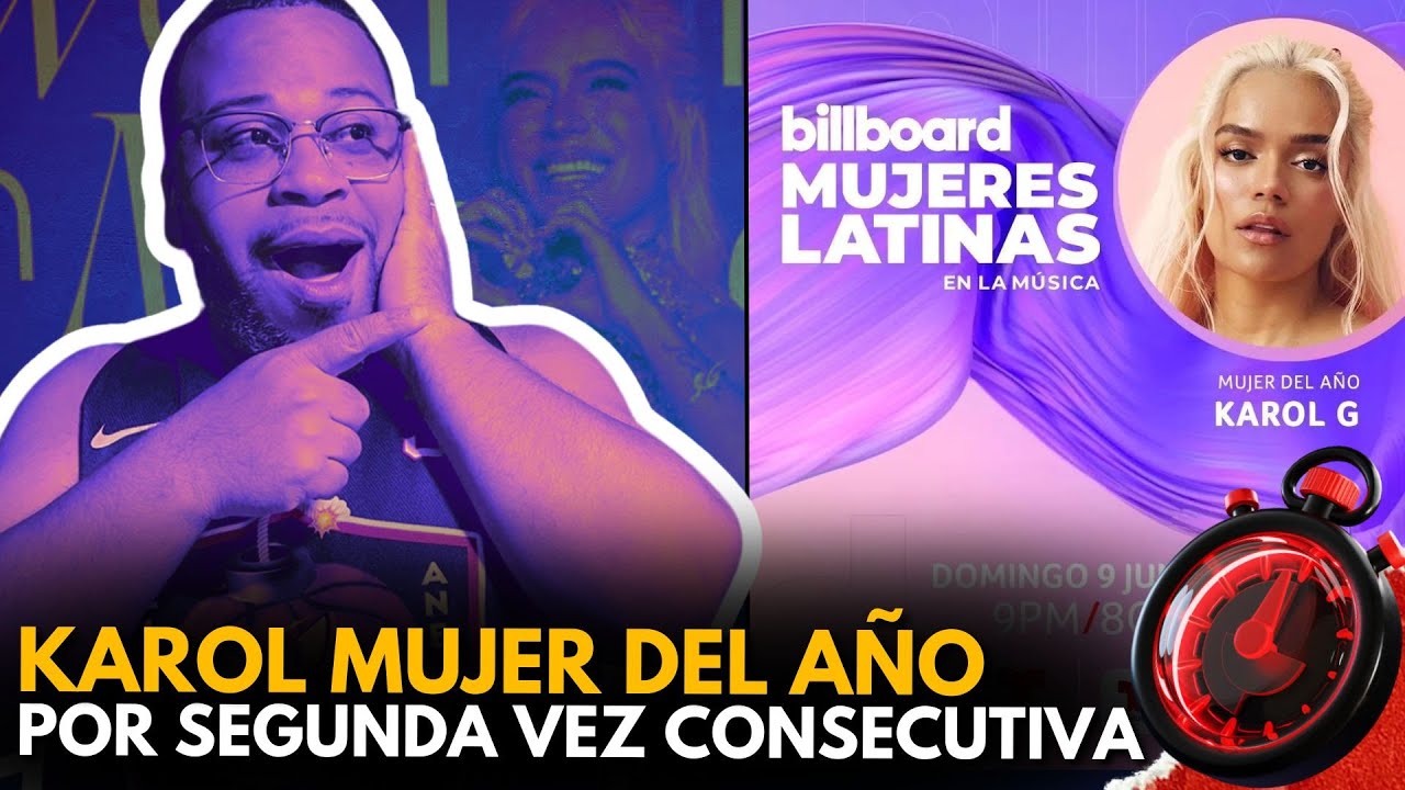 KAROL G LE C4LLA LA BOCA A LOS HATERS OTRA VEZ, MUJER DEL AÑO POR ...