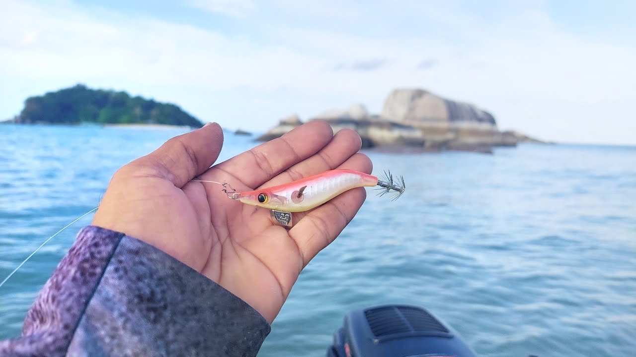 MICRO MINNOW 6 GRAM VS SQUID JIG ??? GAK NYANGKA BANYAK STRIKE HABIS ...