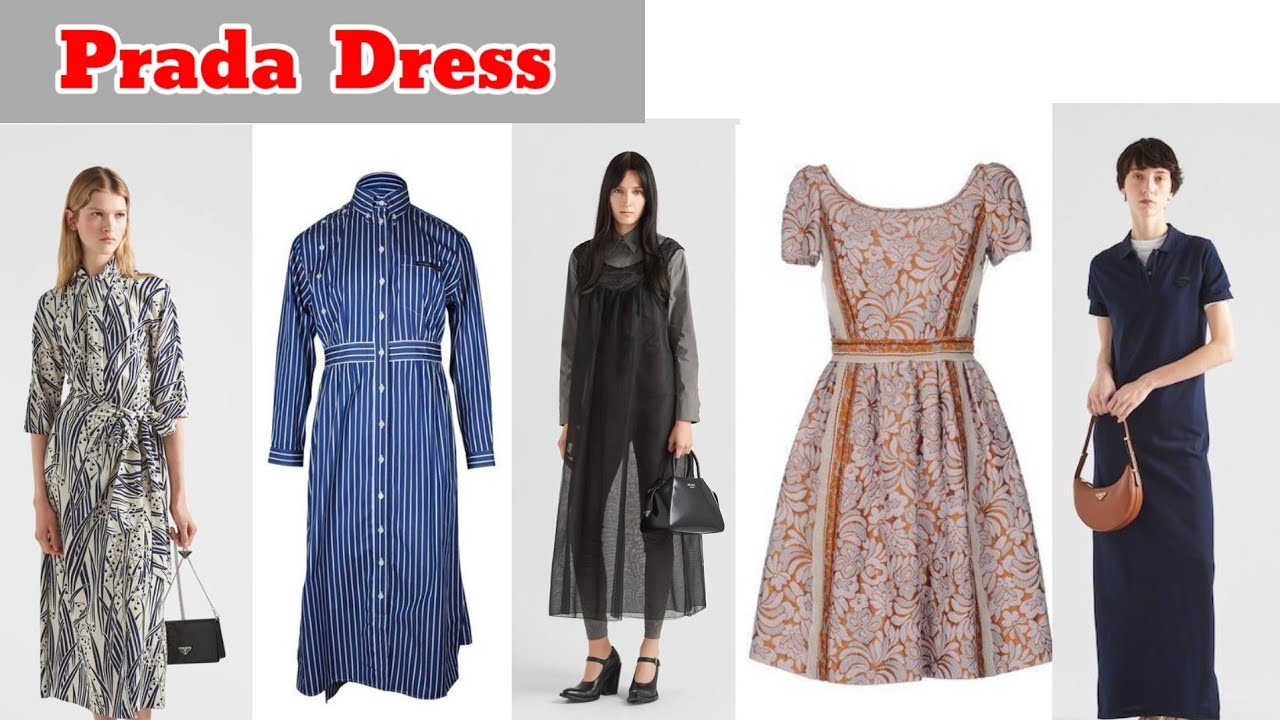 Prada Dress/Dress Design-24/Mix Design - YouTube