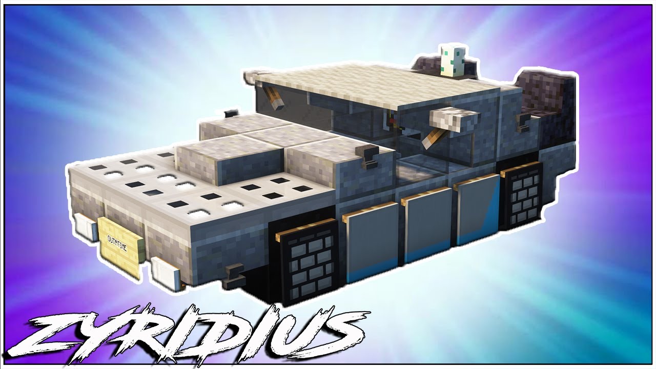 Minecraft Vehicle Tutorial - [REVISITED] 3 Back to the Future DeLorean ...