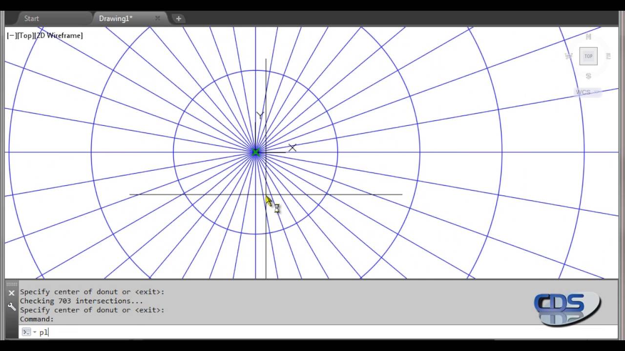 RADIALGRID – Radial Polyline Grid - YouTube