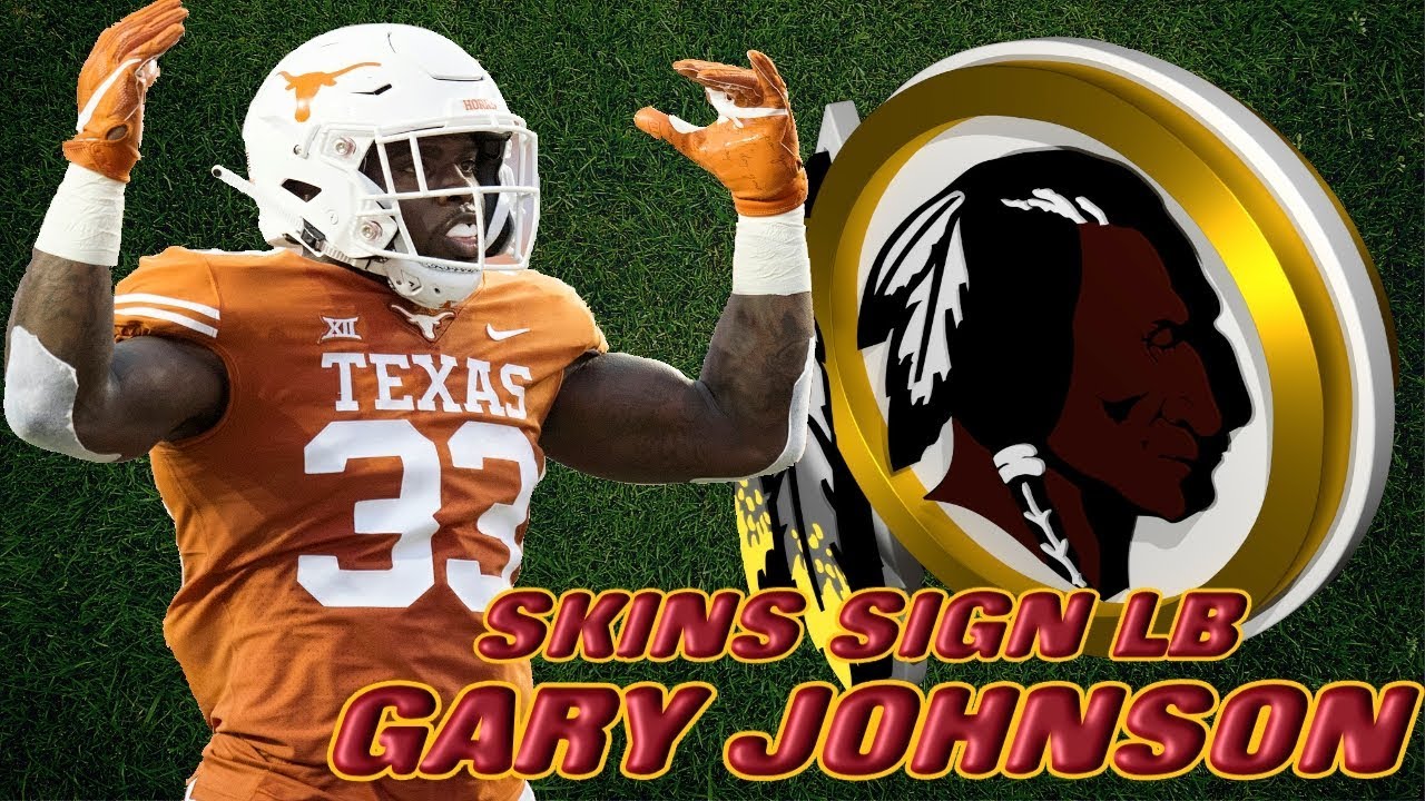 The Redskins Report | Redskins Sign LB Gary Johnson | Linebacker Depth ...