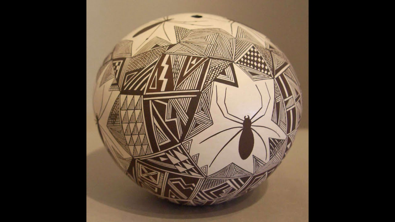 Acoma Artist Rachel Concho - YouTube