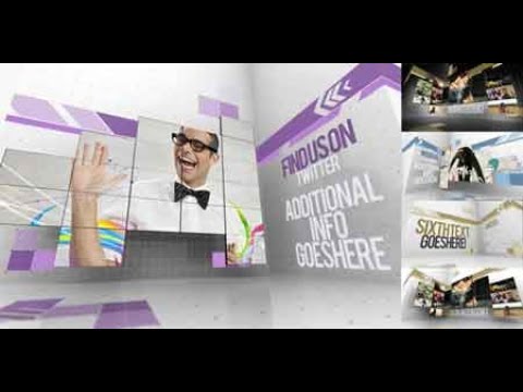 Creative Video Wall Presentation After Effects Template Free Download ...