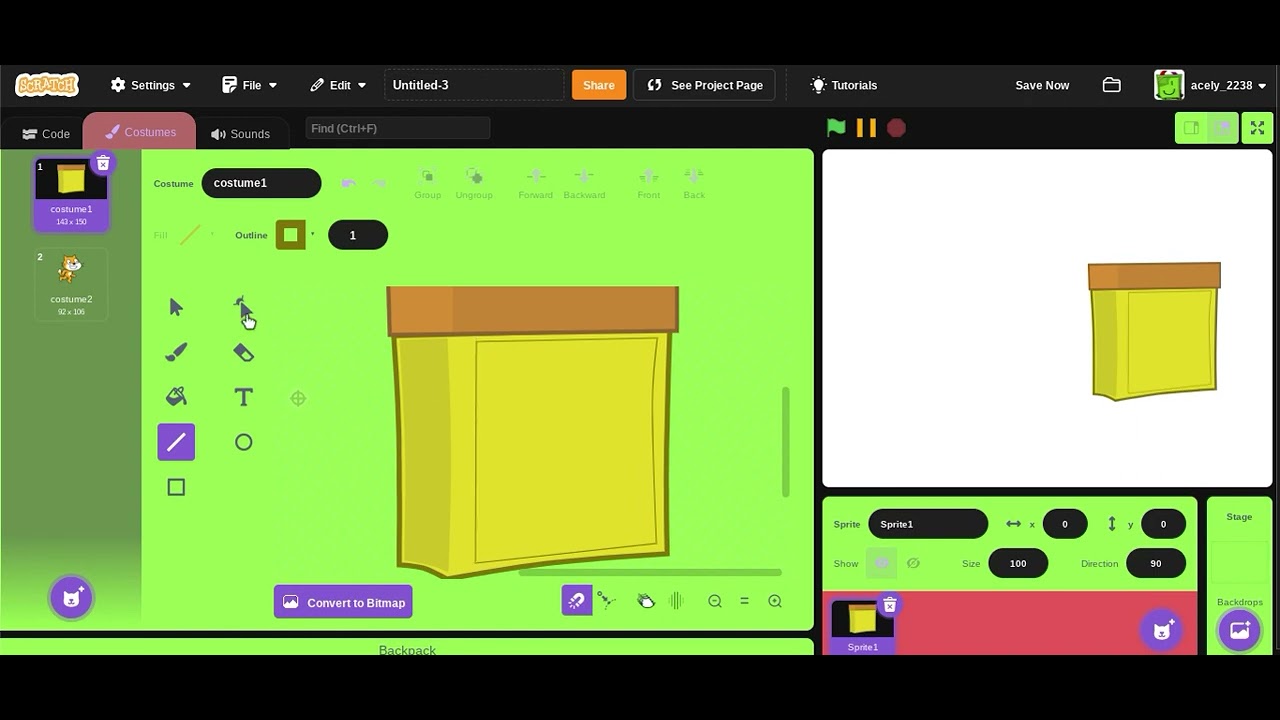 how to make assets in scratch! - YouTube