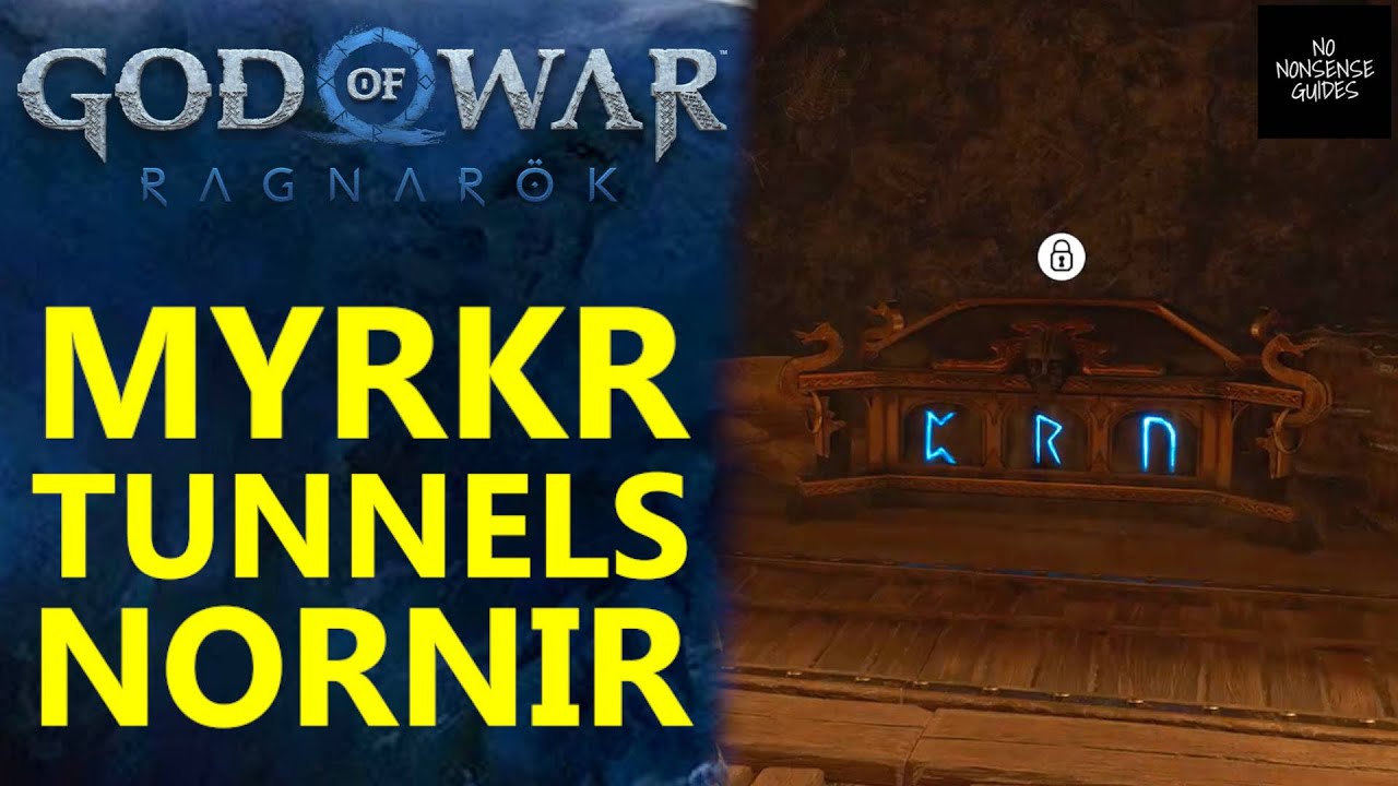 God of War Ragnarok Myrkr Tunnels Nornir Chest - How to Open - YouTube