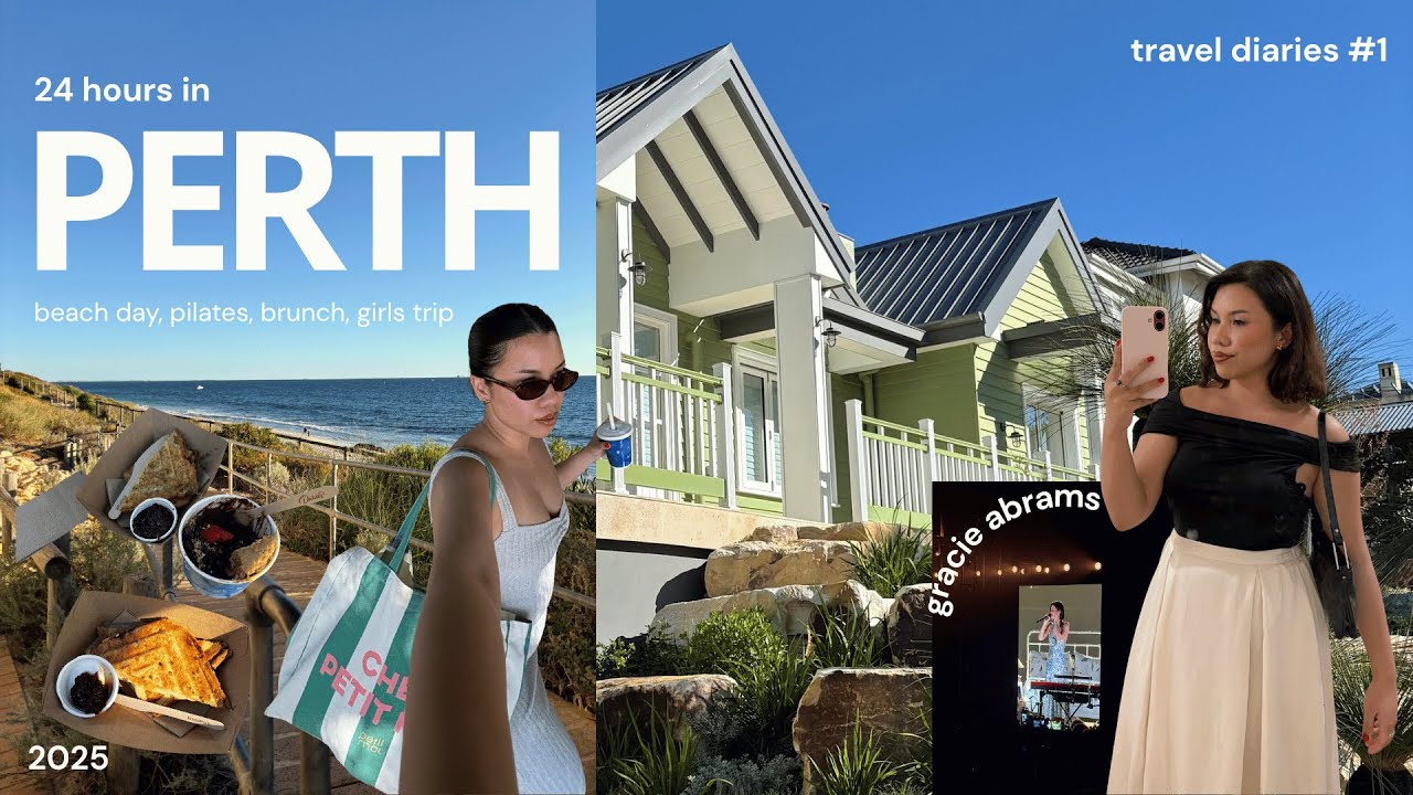 24 hours in Australia 🇦🇺 first time in Perth! (travel vlog) - YouTube