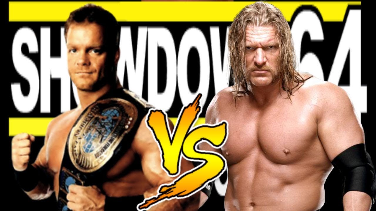 Showdown 64 World Tour Mod Matches Chris Benoit vs Triple H - YouTube