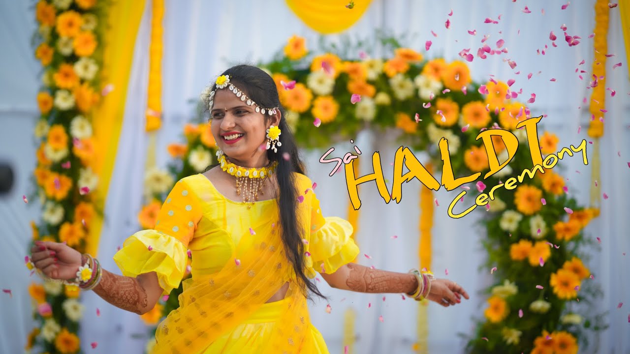 Bride Haldi Teaser | Bhavana Sai | Sunil Dsk Photography || Cinematic ...