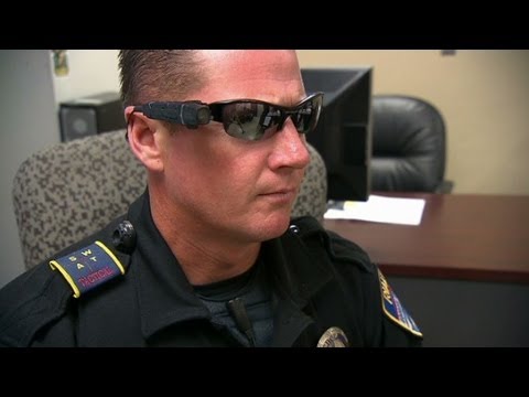 Where police wear cameras on their uniforms - YouTube