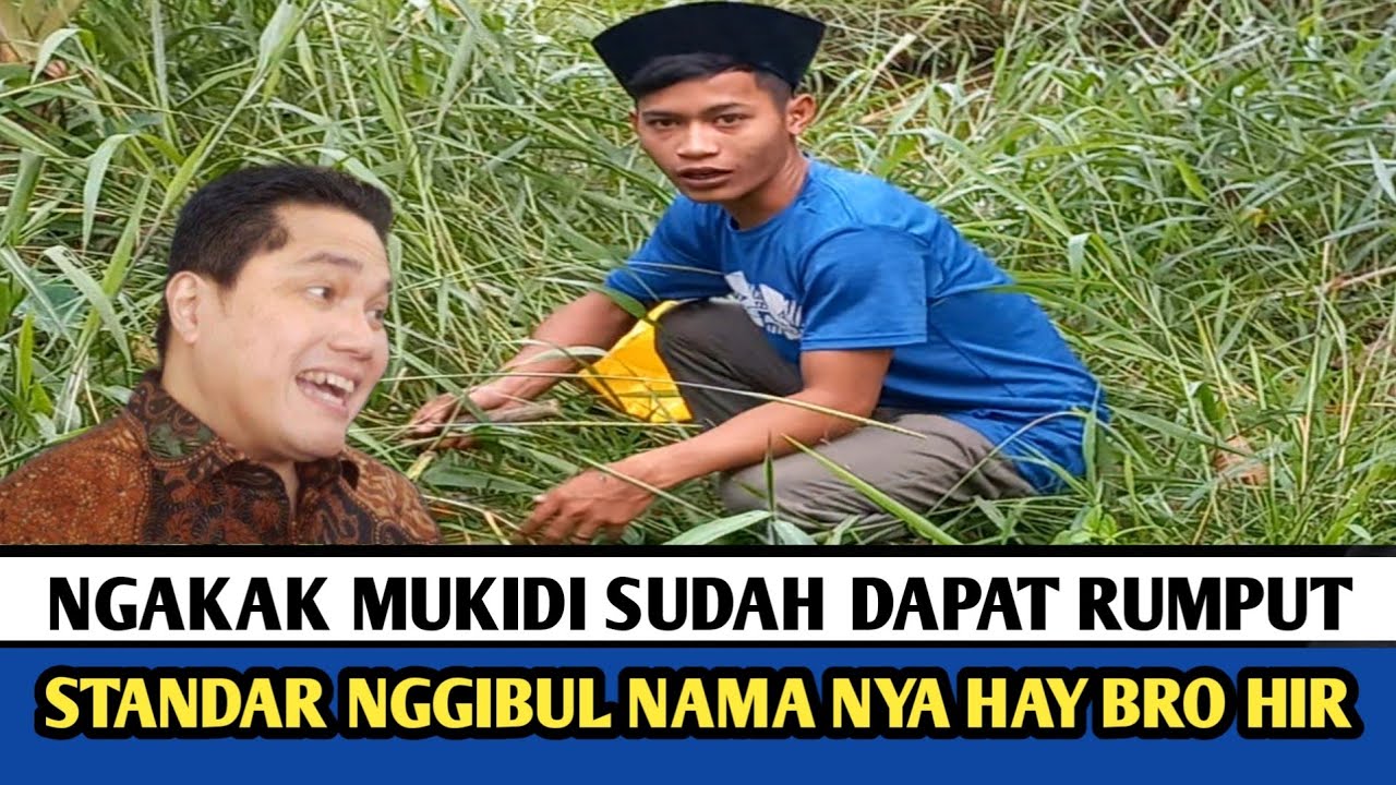 PARODI LUCU MUKIDI SUDAH DAPAT RUMPUT STNDAR NGIBUL - YouTube