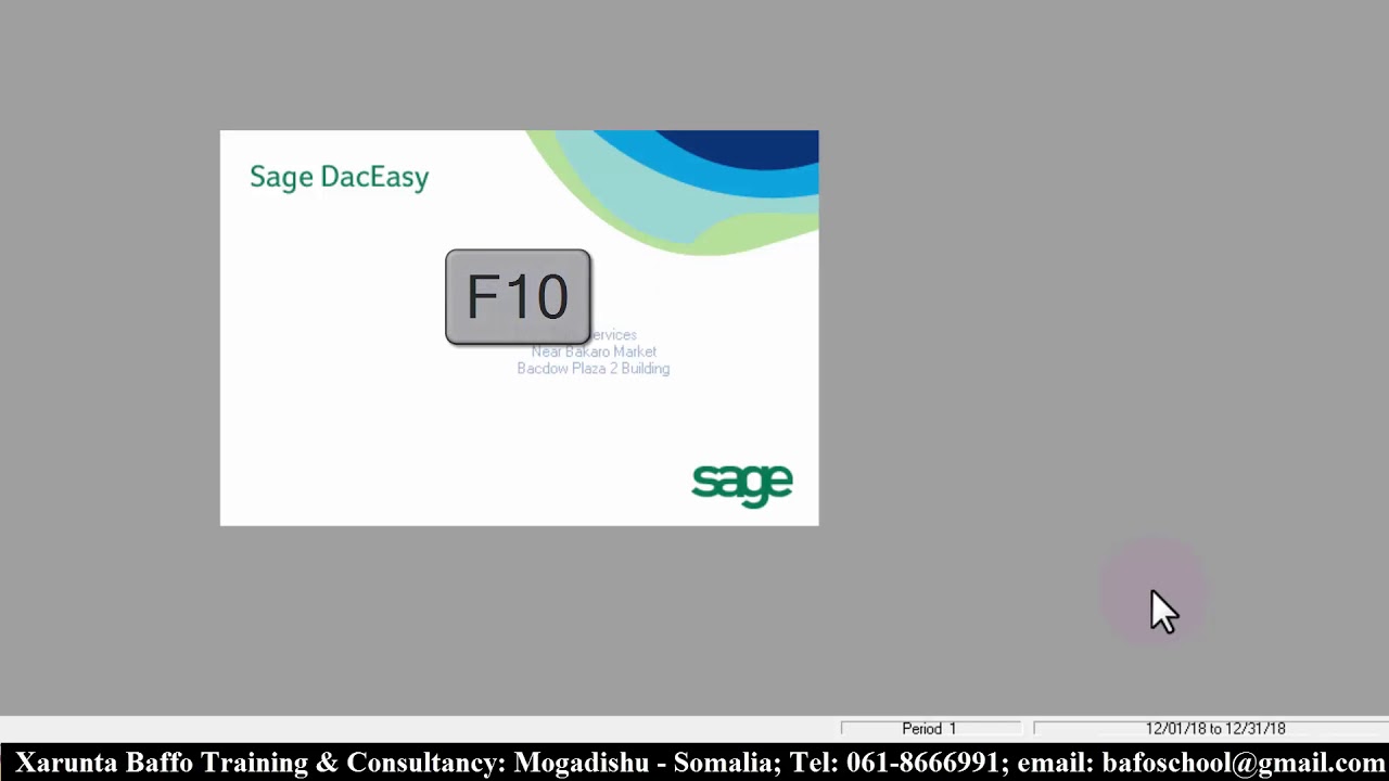 Sage DacEasy #4 Period SetUp, Af-Somali - YouTube