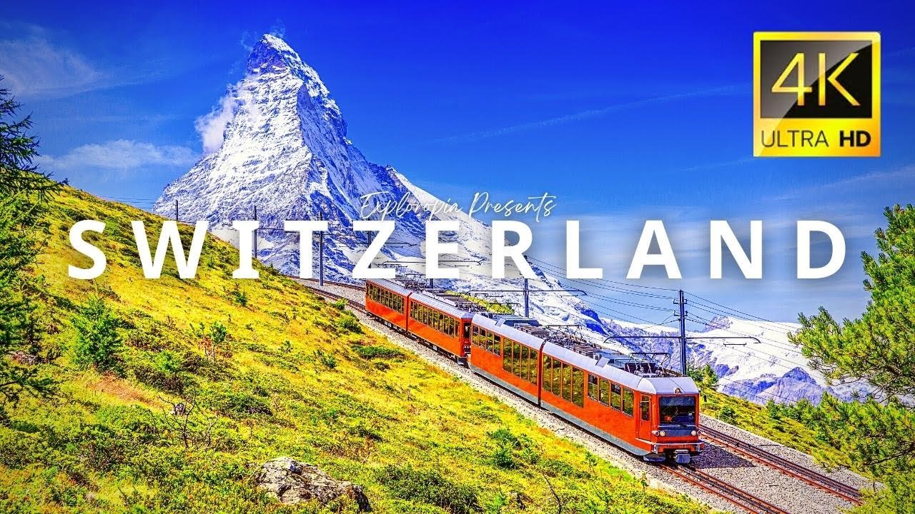 Switzerland🇨🇭in 4K ULTRA HD 60 FPS Drone Video | Heaven of Earth - YouTube