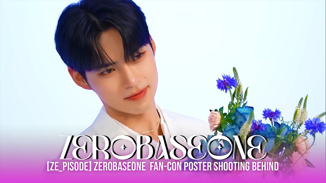 (SUB PT-BR) ZE pisode ZEROBASEONE FAN CON Poster Shooting Behind #kpop ...