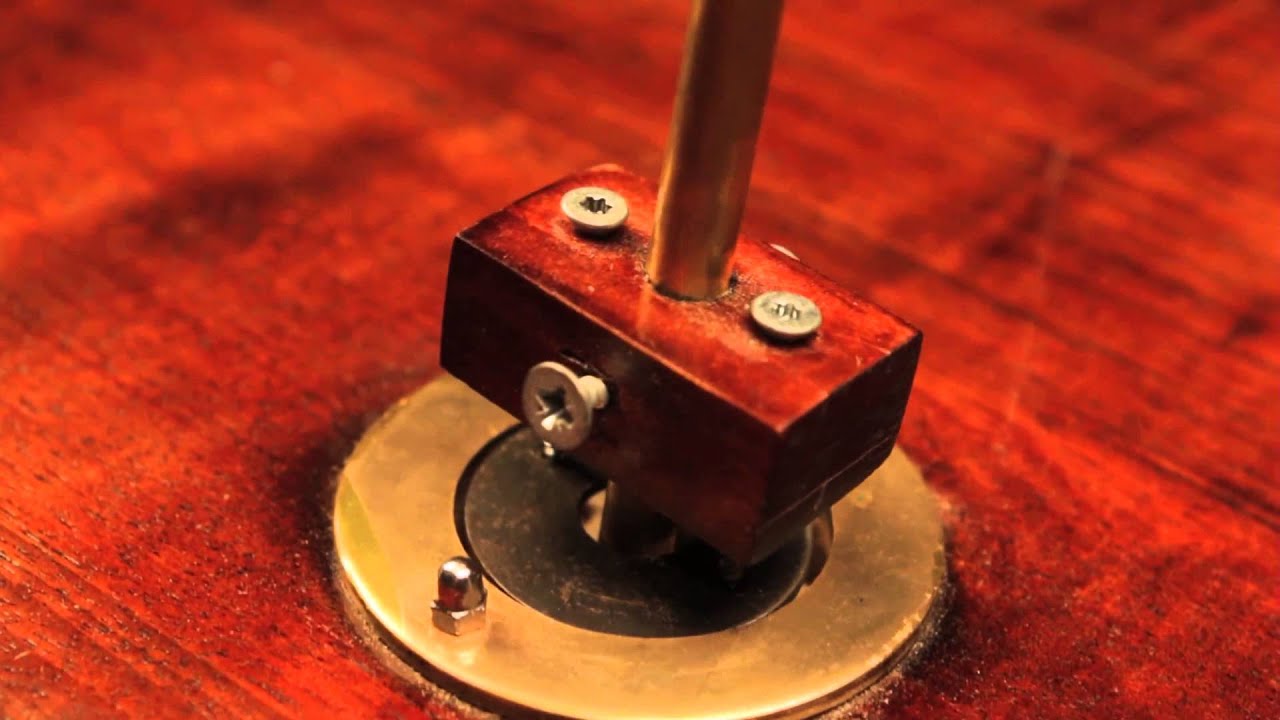 Two pendulum harmonograph - YouTube